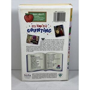 Media | Barney Its Time For Counting Vhs 1997 Tested | Poshmark